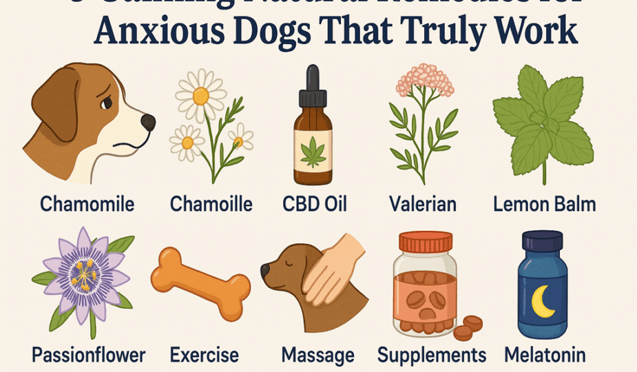9 Calming Natural Remedies for Anxious Dogs That Truly Work - PetsFilled Us
